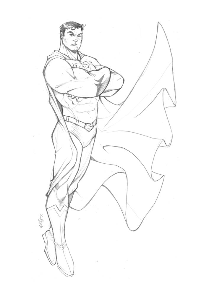 superman sketch by deemonproductions on DeviantArt