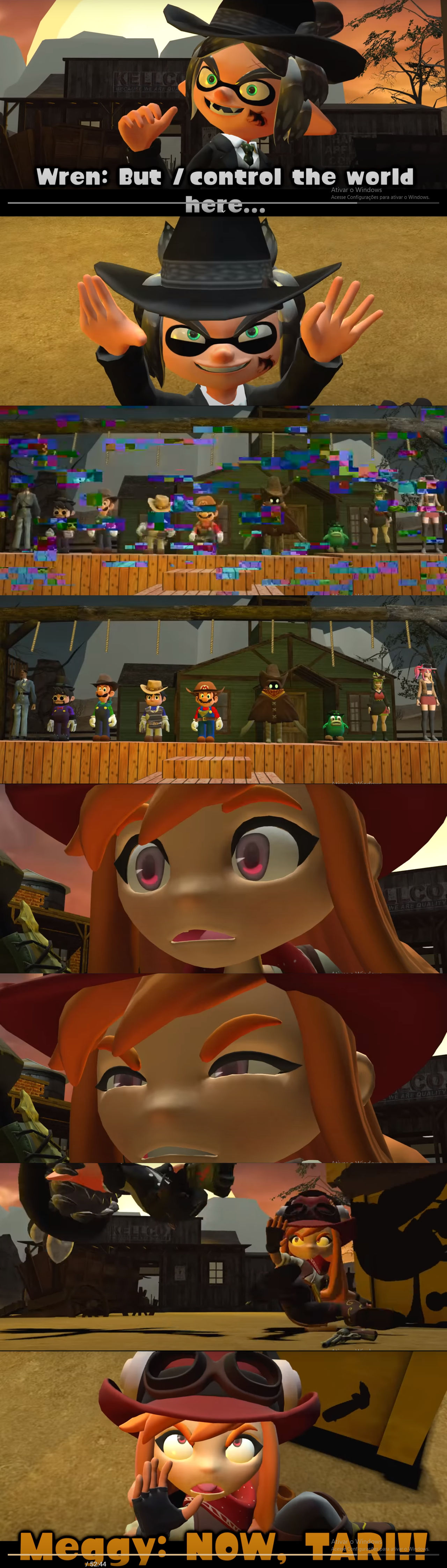 Meggy Vs One Shot Wren Part 14 By Matheusmattos75 On Deviantart