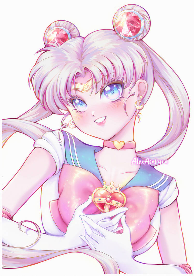 Pretty Sailor Moon By Alex Asakura On Deviantart