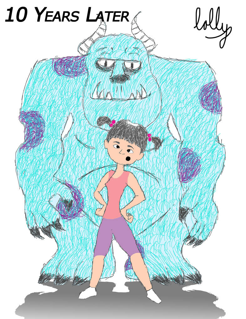 Sully And Boo 10 Years Later By Lolly535 On Deviantart