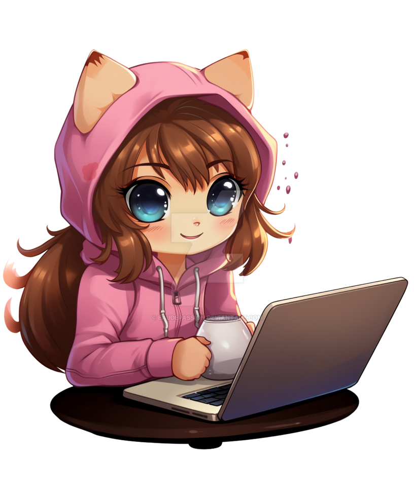 Im A Gamer Girl Playing Game Gamer Kawaii Cute C By Eaudepassion On Deviantart