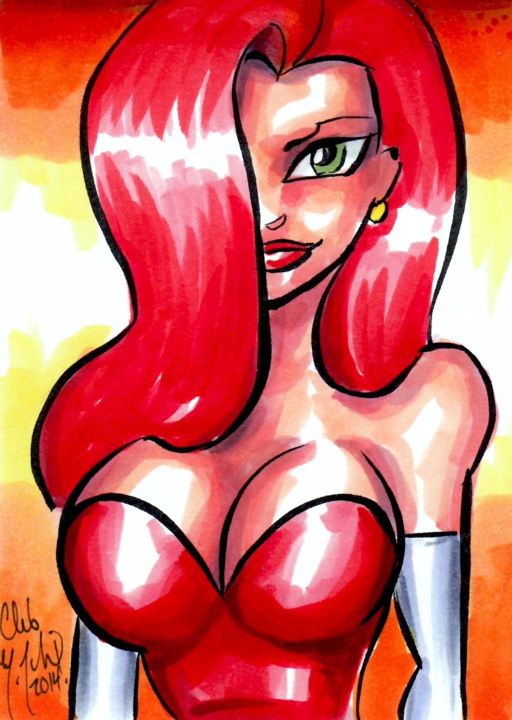 Jessica Rabbit 2 By Chris Mcjunkin By Sistermcguire On Deviantart