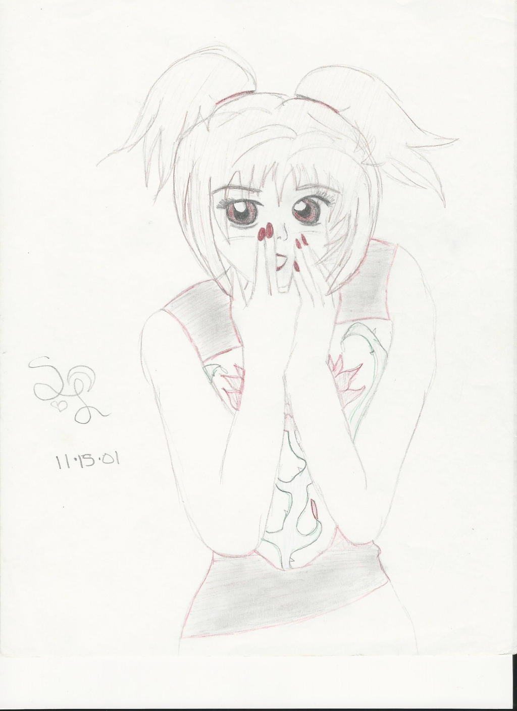 Red Girl By Jennanicole08 On Deviantart