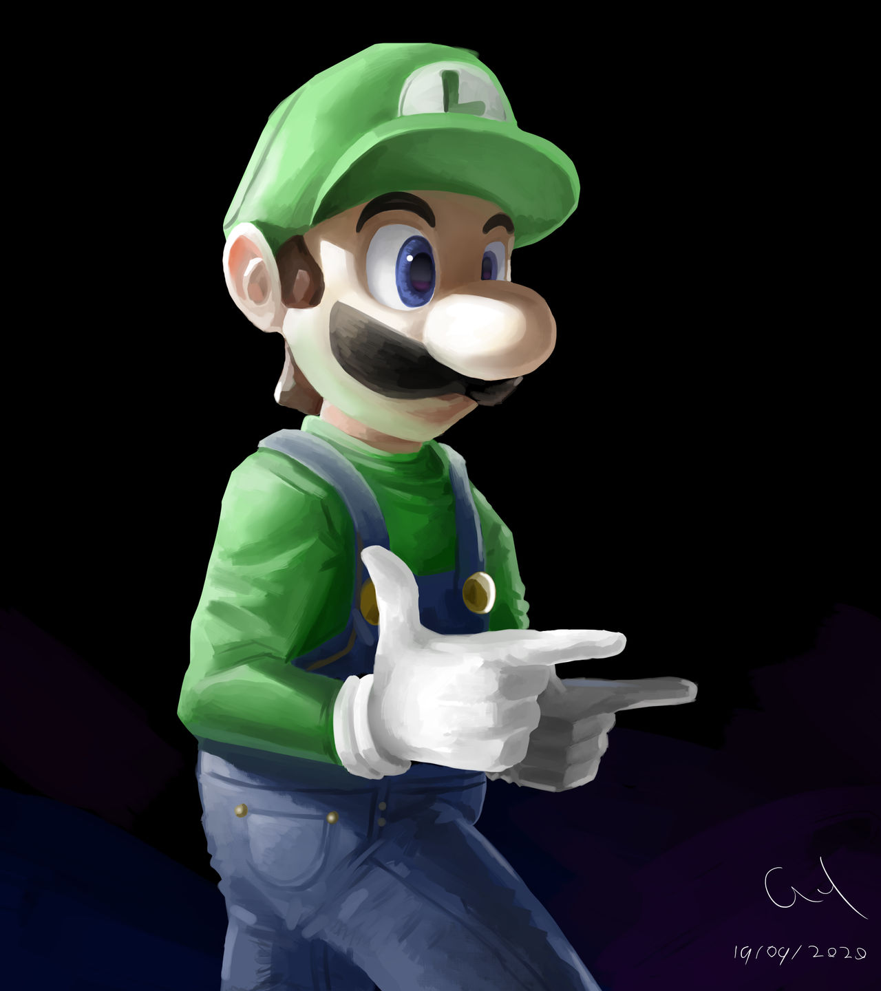 Luigi Super Smash Bros Melee By Terribleping On Deviantart
