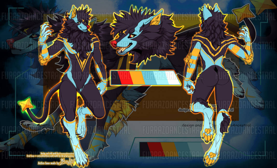 Luxray Adopt Anthro Closed By Kirit0thekiller On Deviantart