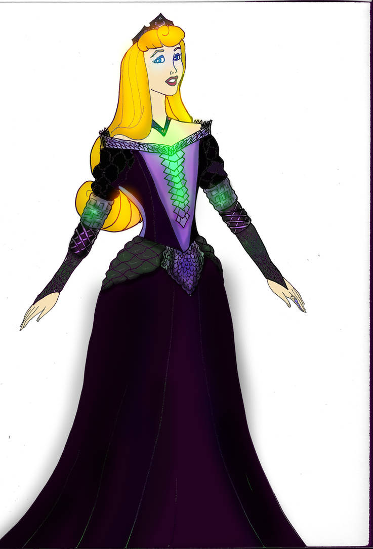 Aurora Black Maleficent Dragon Gown By Selinelle On Deviantart