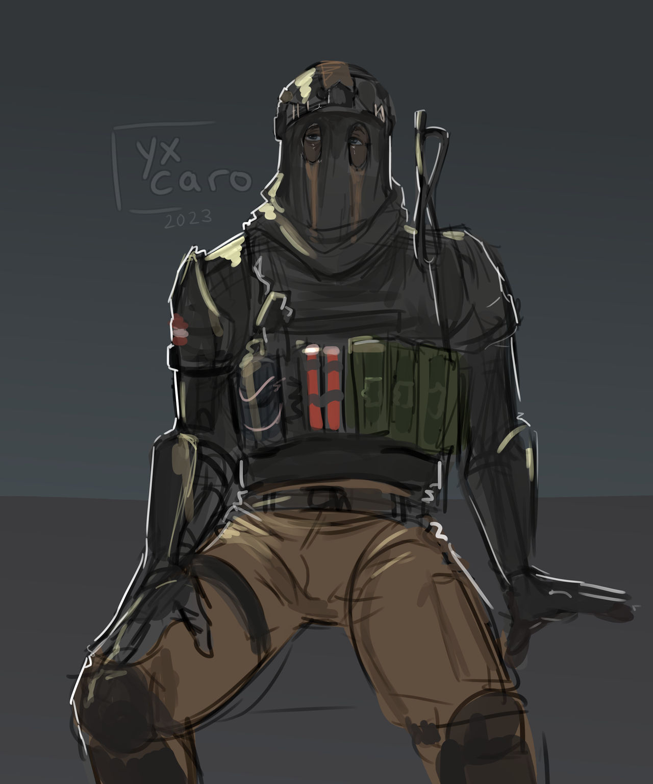 Konig Sketch Fanart From Memory By Randomyx On Deviantart