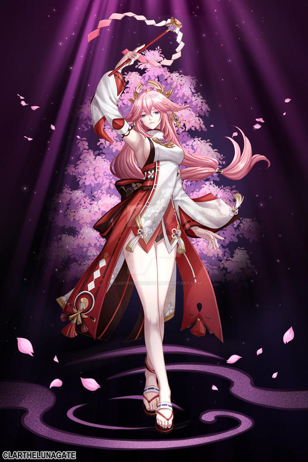Dance Of Yae Miko By Clarthelunagate On Deviantart