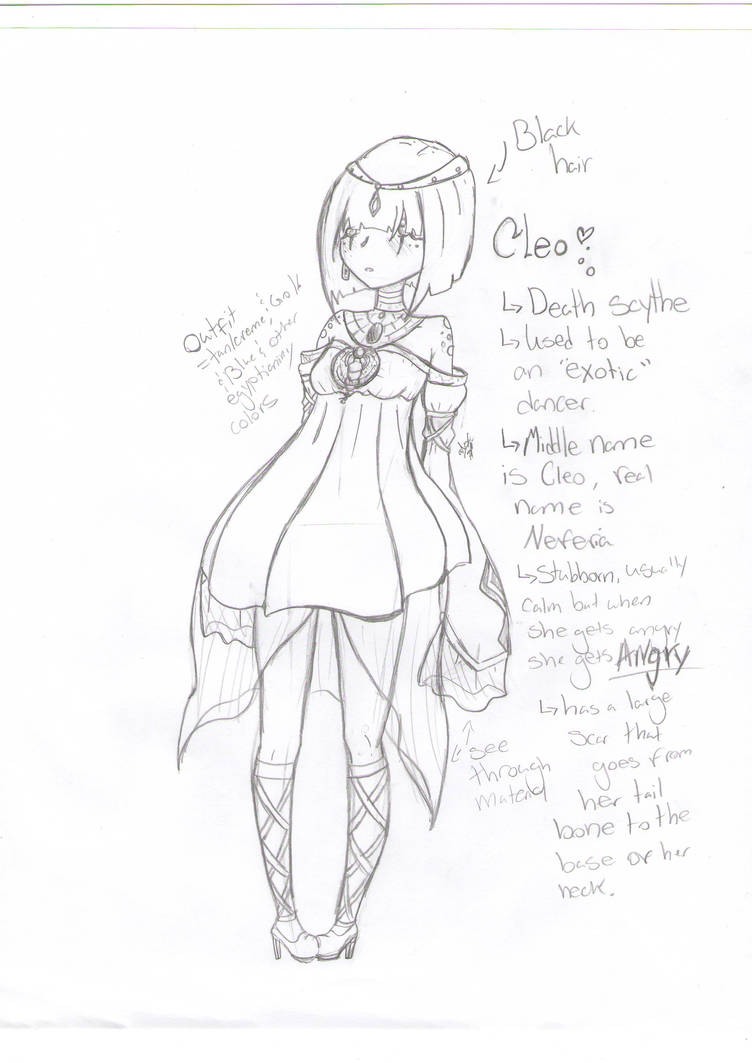 Cleo Soul Eater Oc By Alexpc901 On Deviantart