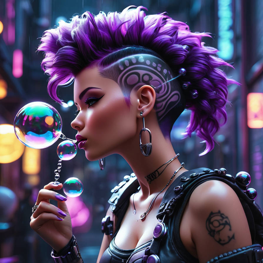 Bubble Punk By Bluesmachine On Deviantart