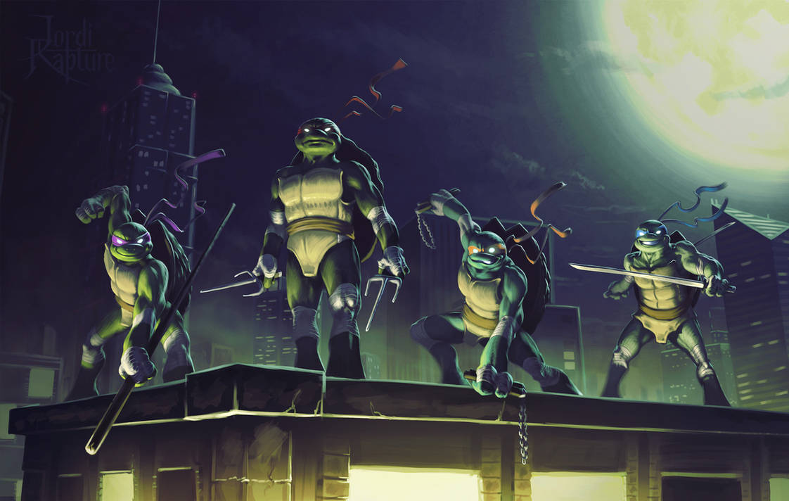 Tmnt Commission By Jordirapture36 On Deviantart