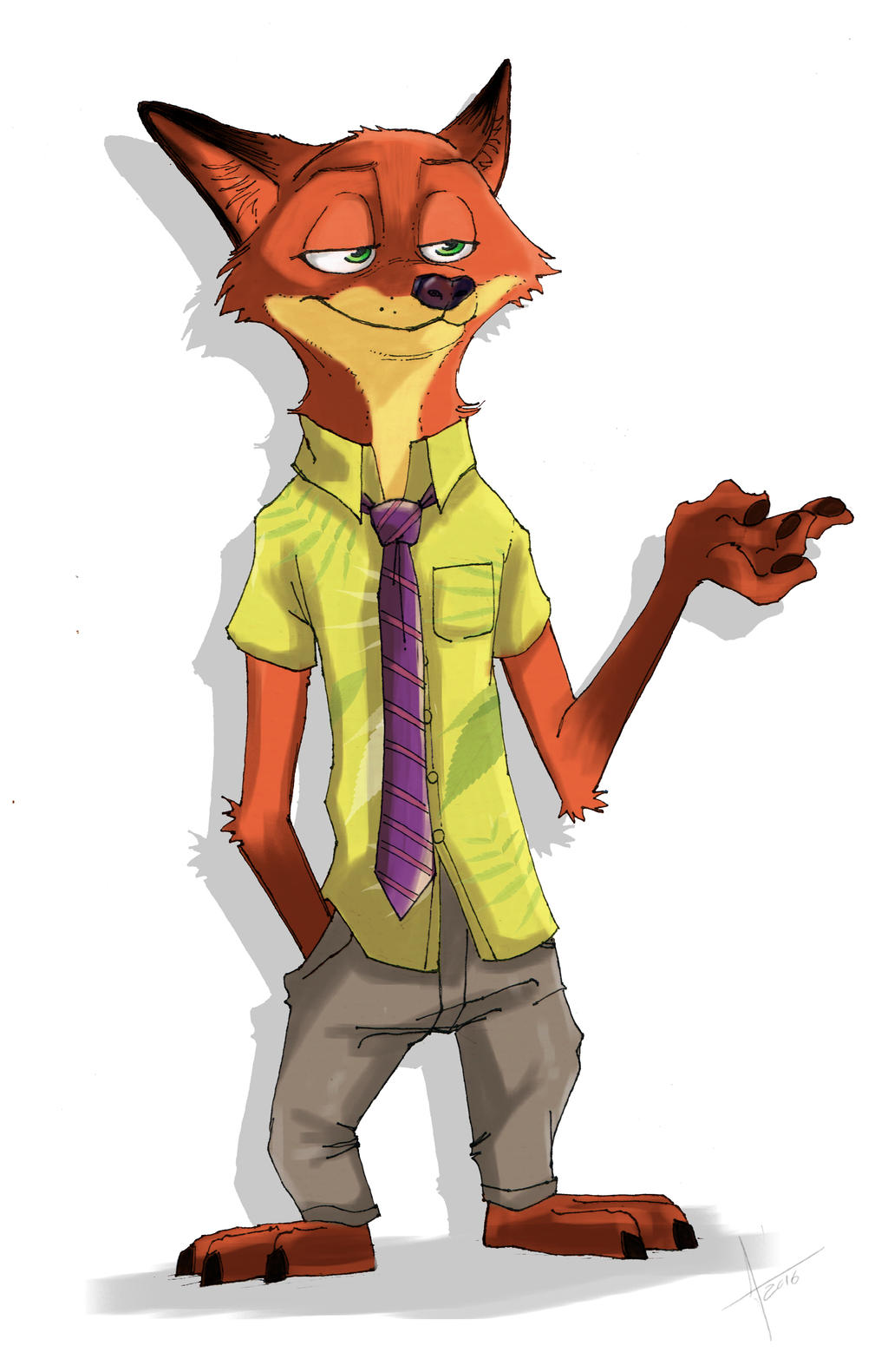 Nick Wild By Quimba On Deviantart