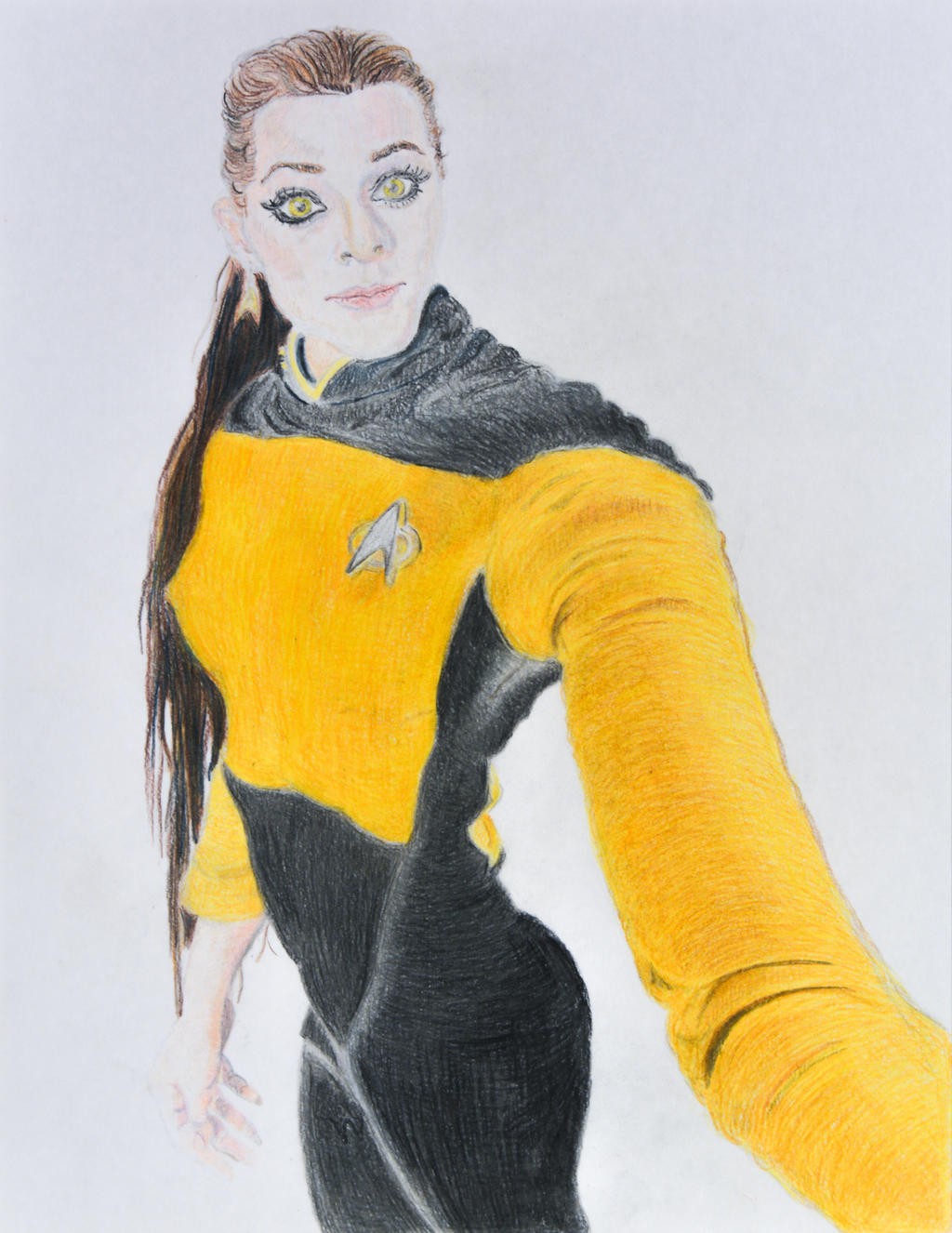 Joanie Brosas Cosplay As Data Attempt 3 Color 1 By Ent2pri9se On Deviantart