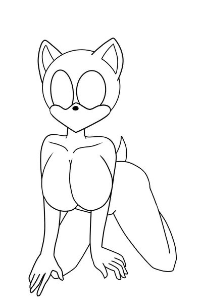 Sexy Sonic Oc Base By Hoshii Po On Deviantart