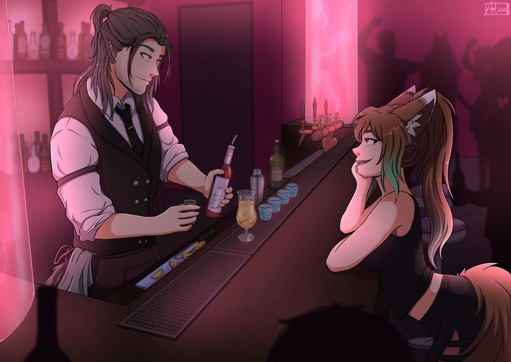Bartender By Arlice Art On Deviantart