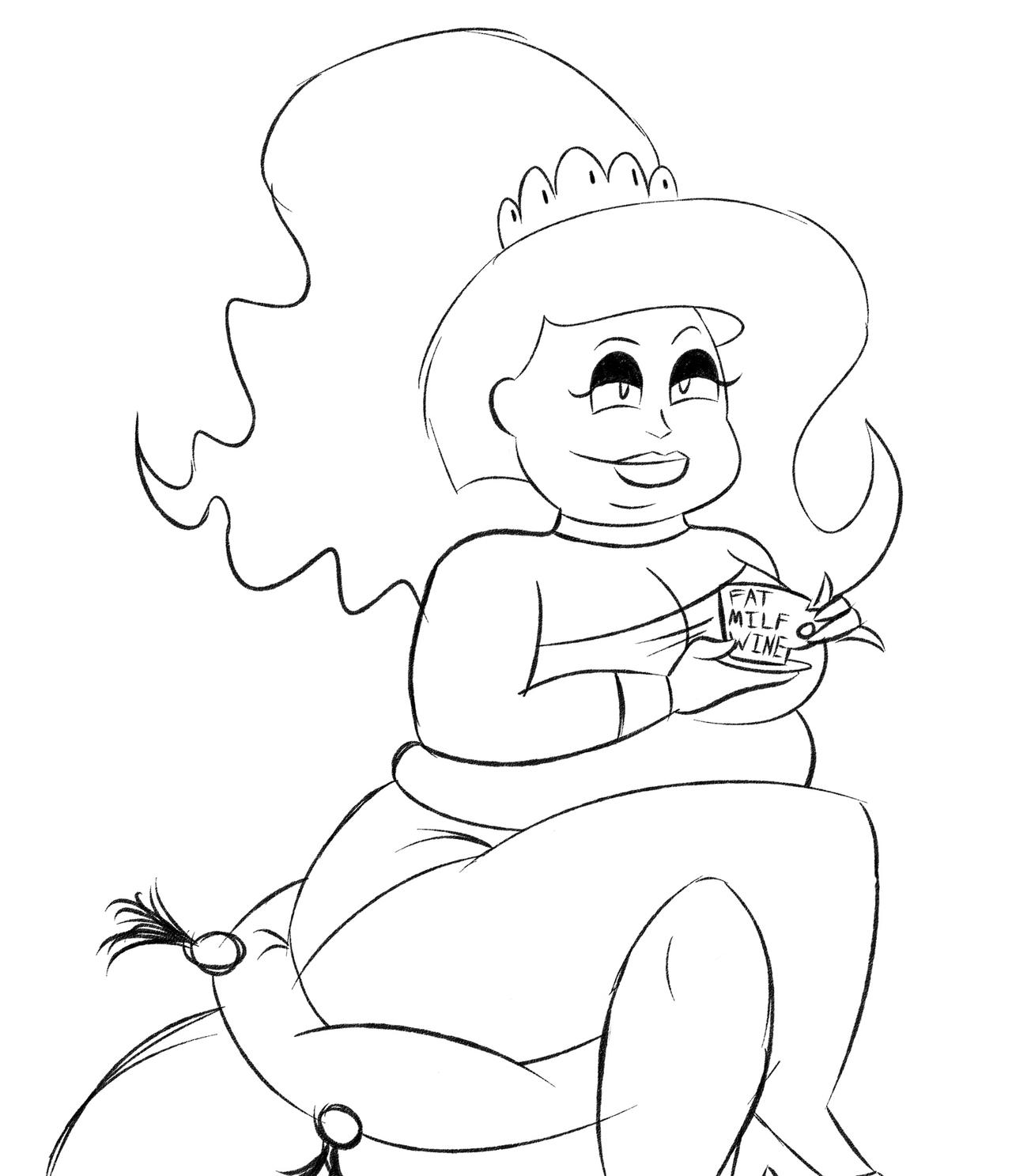 Fat Milf Eris By Spectral Spider On Deviantart