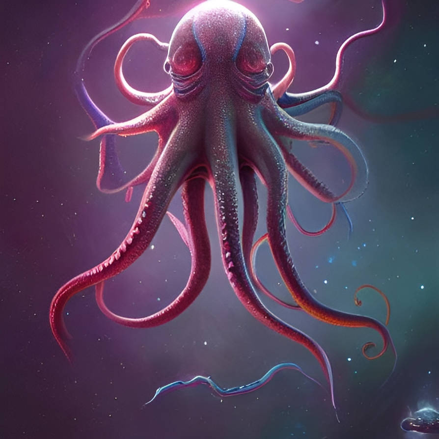 Extraterrestrial Cephalopod By Galacticcolours On Deviantart