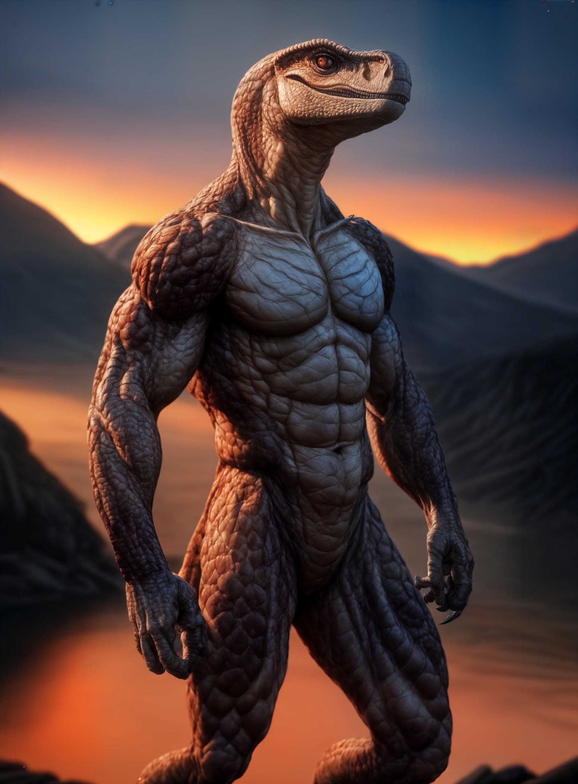 Anthro Raptor By Fyrgor On Deviantart