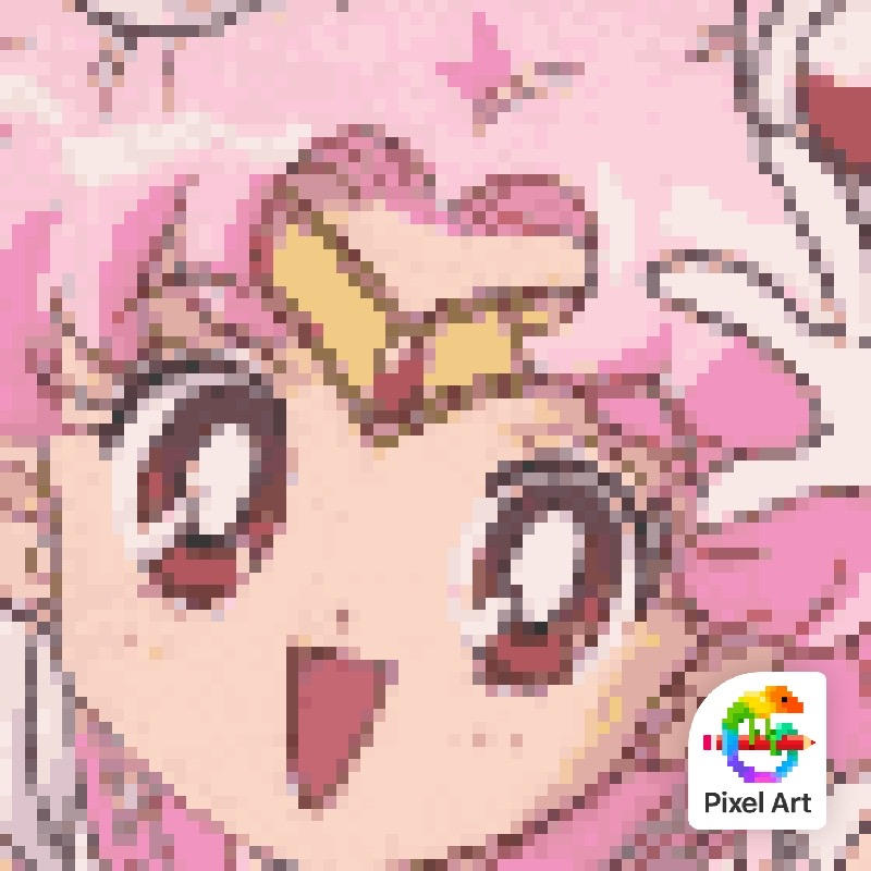 Chibiusa Tsukino Pixel Art By Loo678 On Deviantart
