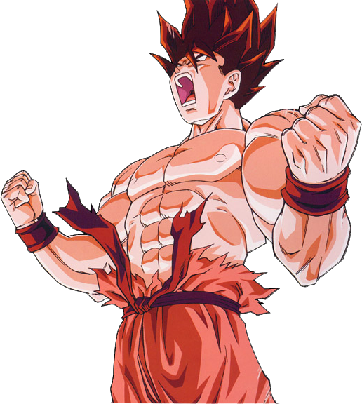 Render Goku Kaioken By Supervegeta99 On Deviantart