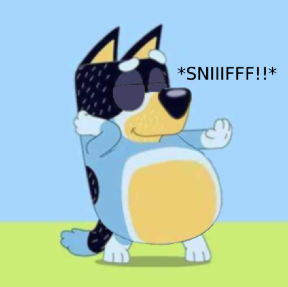 Bandit Heeler Sniffing Up A Storm By Dcxl10 On Deviantart