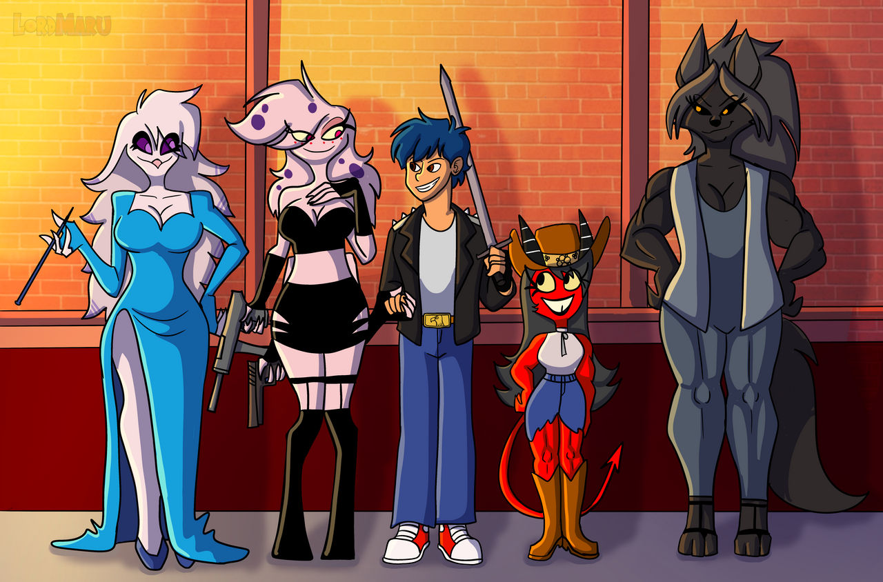 My Hazbin Hotel Helluva Boss Headcannon Ocs By Fabledheroes On Deviantart