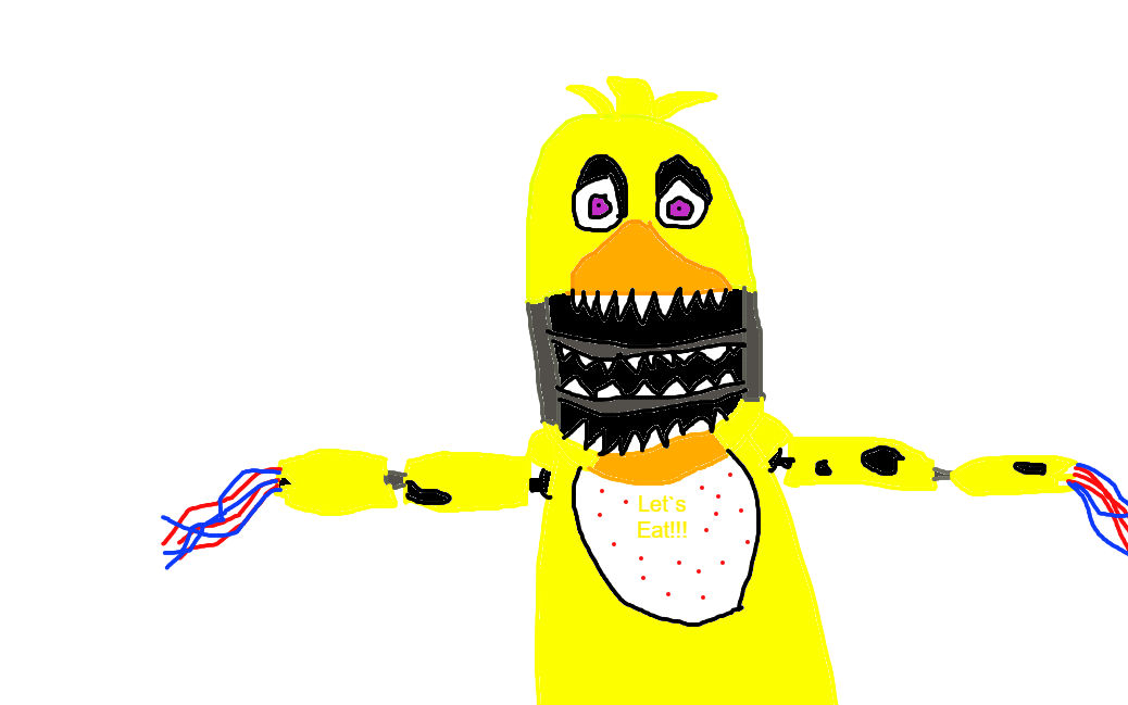 Withered Chica Fnaf2 By Bonniebbunny2 On Deviantart