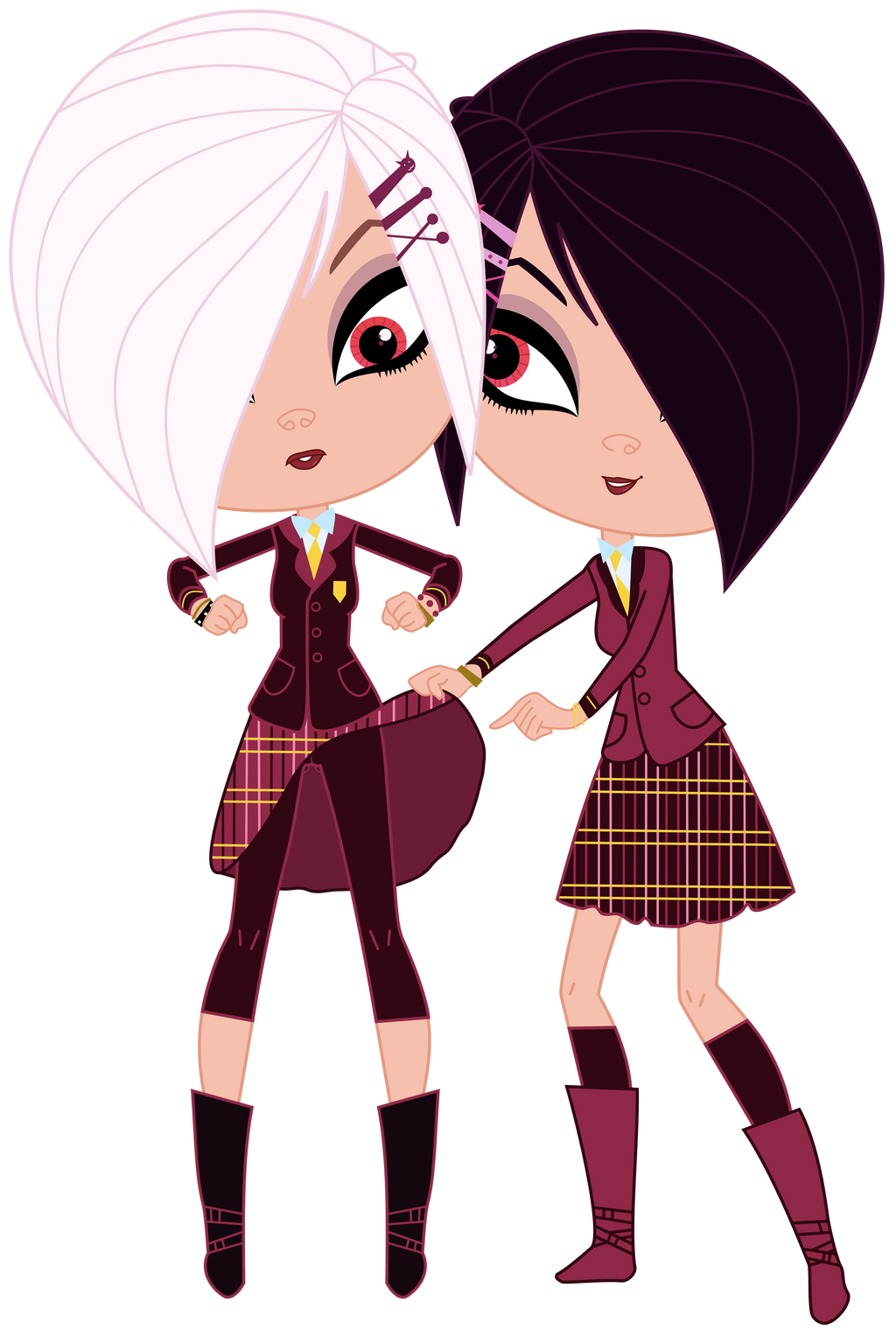 Biskit Twins By Nenupharworld On Deviantart
