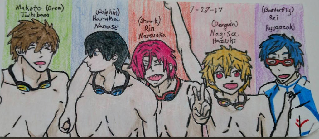 The Iwatobi Swim Club By Survivor6713 On Deviantart
