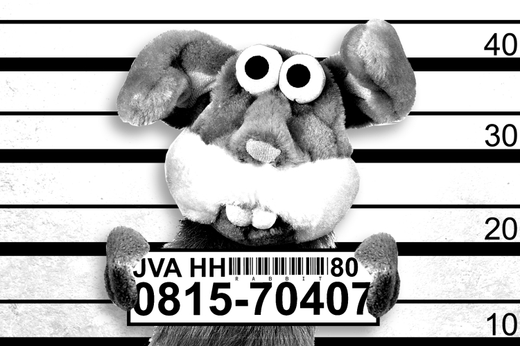 criminal rabbit by HarlequinJack on DeviantArt