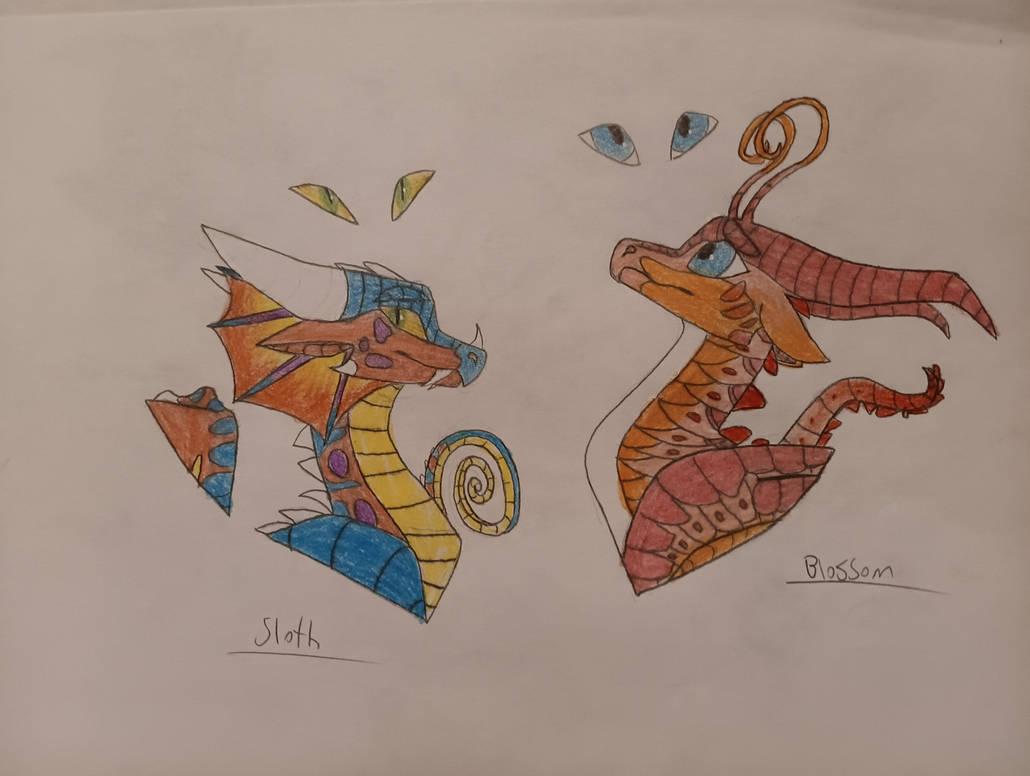 Wings Of Fire Sketches By Captainhufflepuff501 On Deviantart