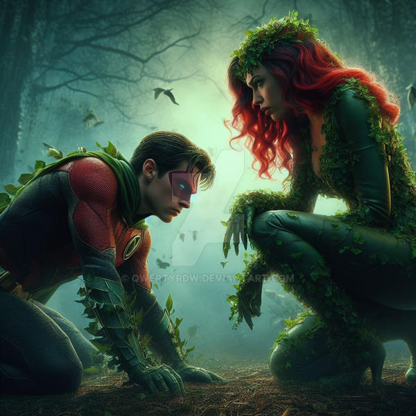 Robin Submits To Poison Ivy By Qwertyrdw On Deviantart