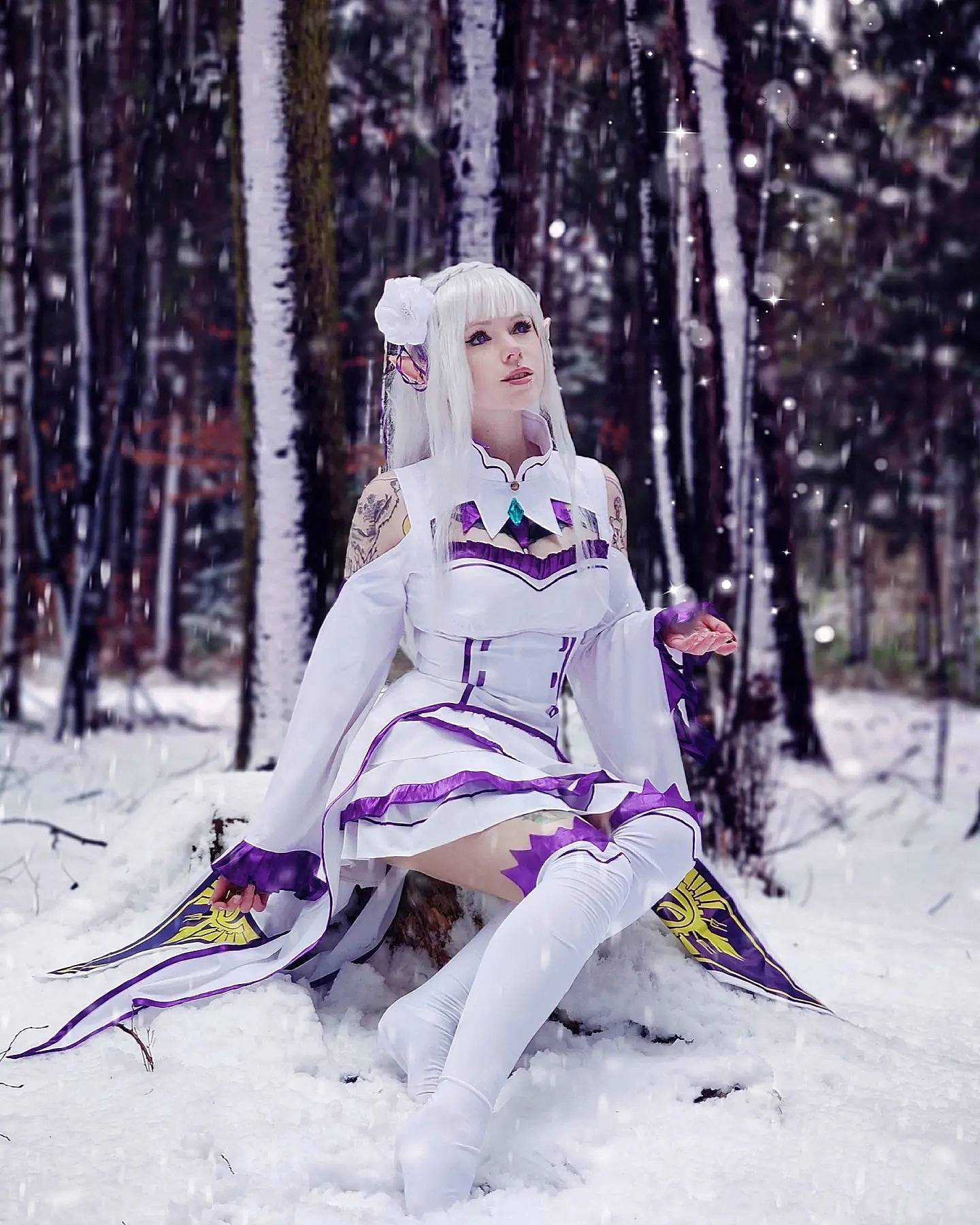 Emilia Re Zero Cosplay By Kuromiketsu On DeviantArt emilia-re-zero-cosplay-by-kuromiketsu-on-deviantart