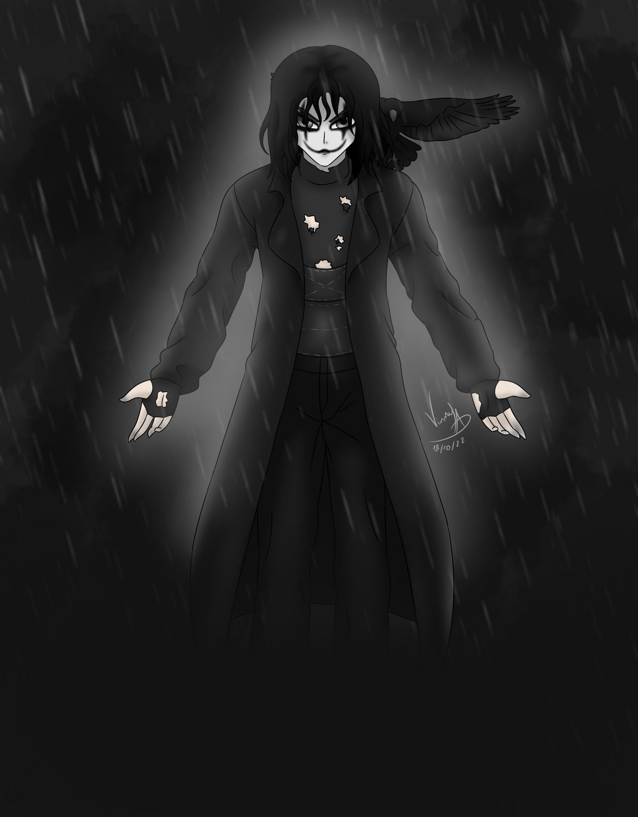 Eric Draven The Crow By Vinnyaugusto On Deviantart