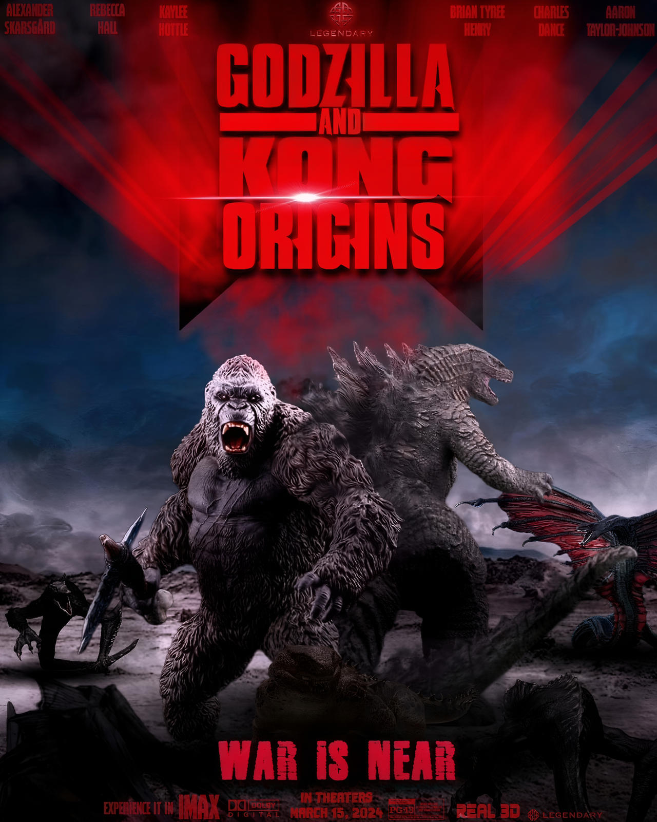 Godzilla And Kong Origins My Fan Made Poster By Jurassiczillayt On