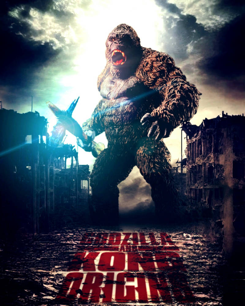 Godzilla And Kong Origins Kong Poster By Jurassiczillayt On Deviantart