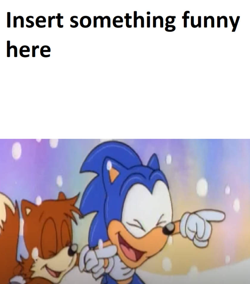 Aosth Sonic And Tails Laughing At What Or Who Meme By Sweetheart1012 On