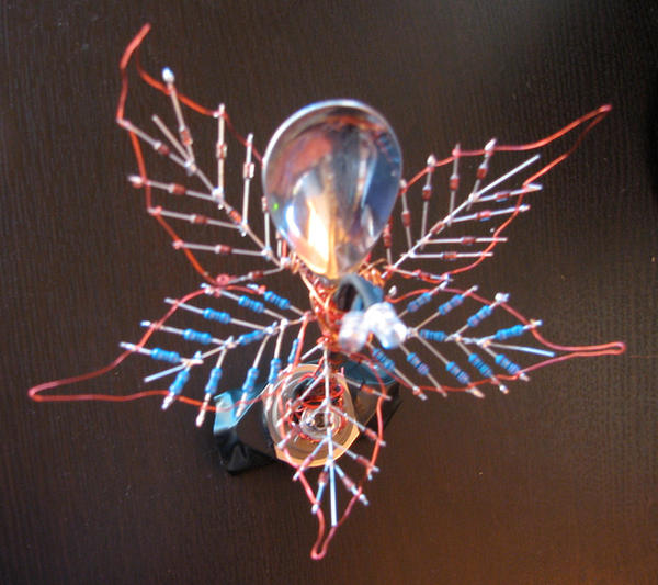Electronic Flower by puckatdeviantart on DeviantArt