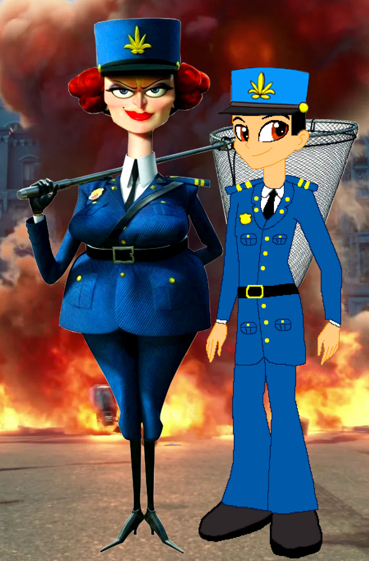 Captain Chantel DuBois and Captain Chantel DuRich by Batboy101 on ... Captain Chantel DuBois and Captain Chantel DuRich by Batboy101 on ...