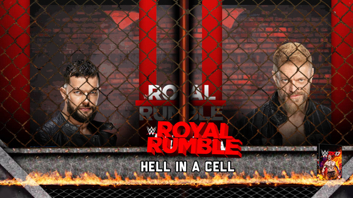Edge Vs Finn Balor Royal Rumble Match Card Hiac By 619rankin On Deviantart