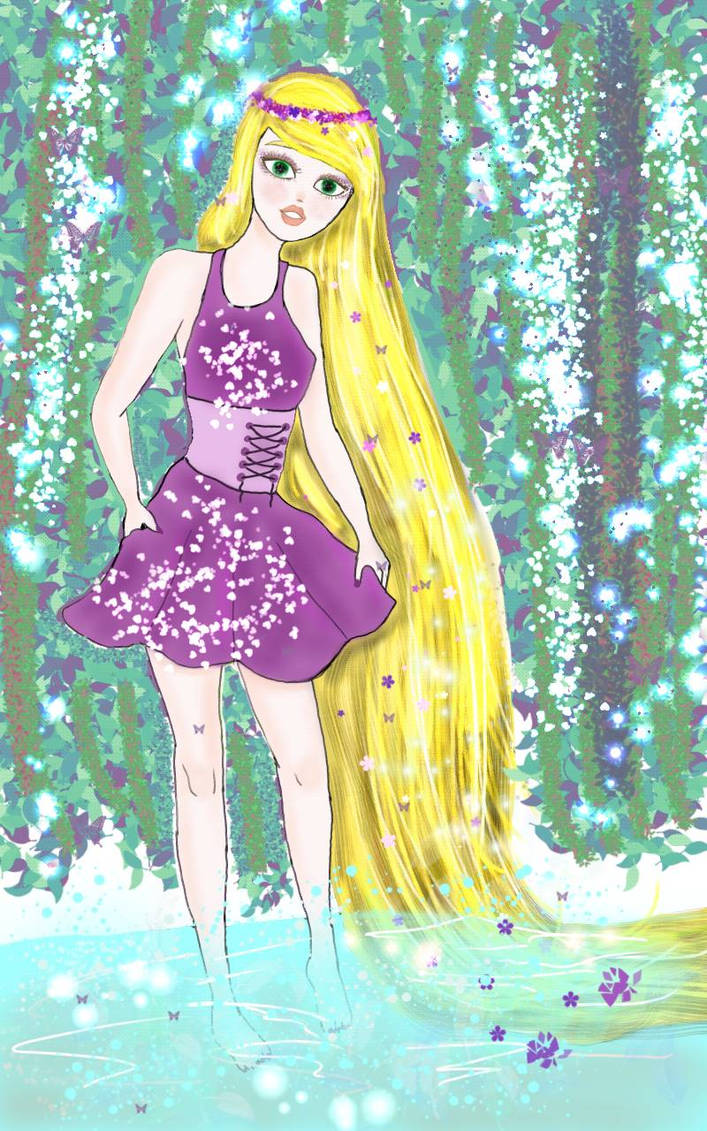 Rapunzel By Raghad Alhallak On Deviantart