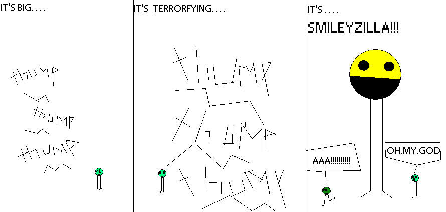 Smiley attacks by CHEEKYLILMONKEY on DeviantArt