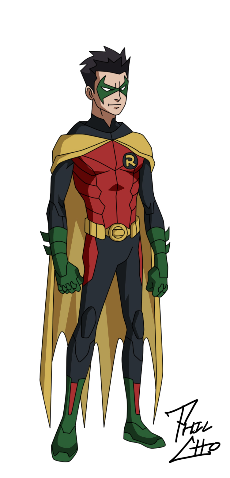 Robin Damian Wayne By Phil Cho On Deviantart