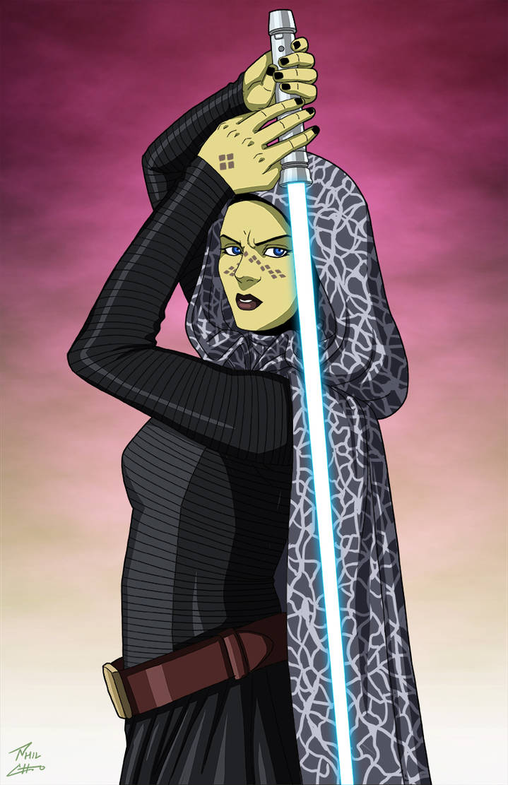 Barriss Offee Star Wars Commission By Phil Cho On Deviantart