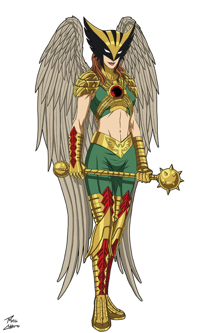 Hawkgirl Commission By Phil Cho On Deviantart