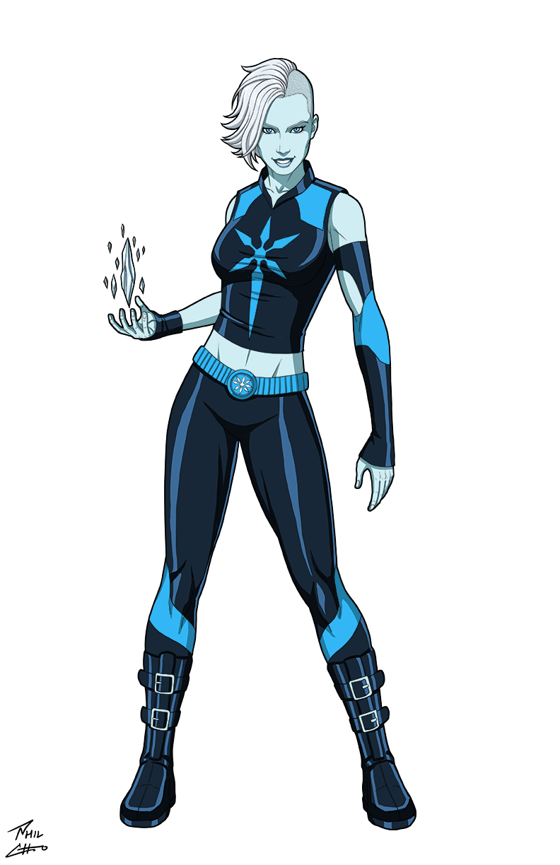 Killer Frost Caitlyn Snow Commission By Phil Cho On Deviantart