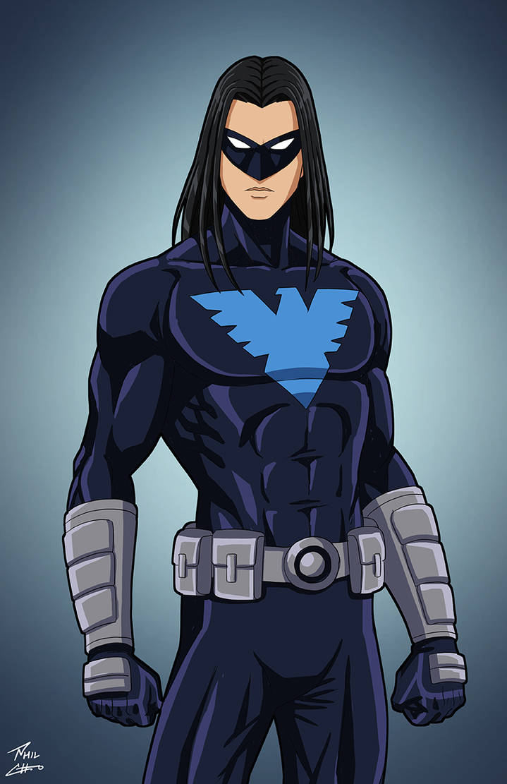 Nightwing Teen Titans By Phil Cho On Deviantart