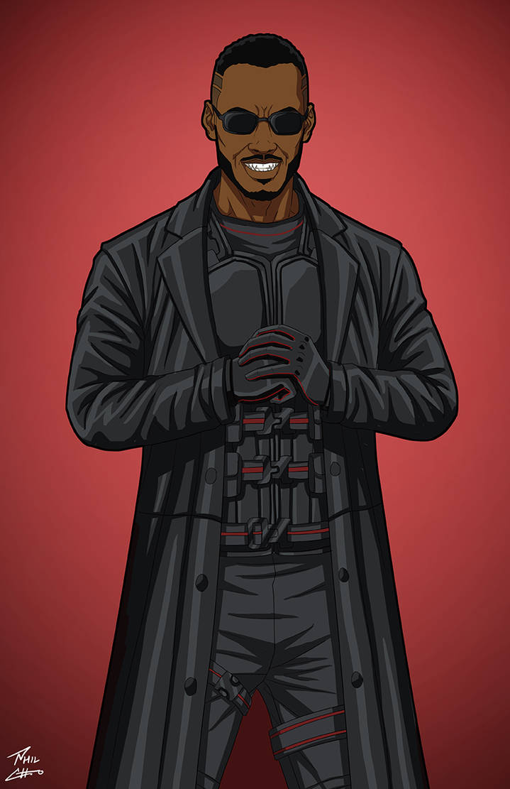 Blade (Earth-27M) commission by phil-cho on DeviantArt Blade (Earth-27M) commission by phil-cho on DeviantArt