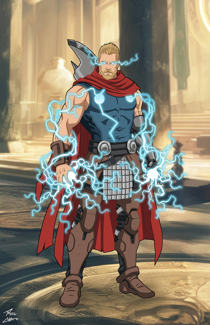 Unworthy Thor 04 Commission By Phil Cho On Deviantart