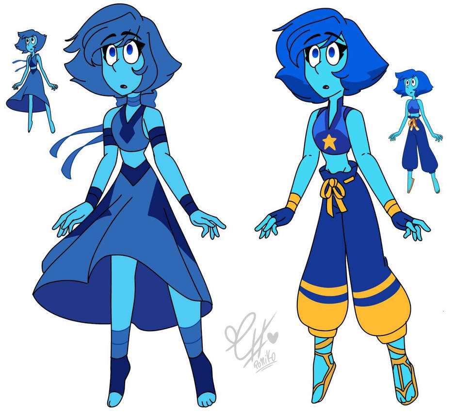 Lapis Lazuli Au Desing By Kiwipandoru On Deviantart
